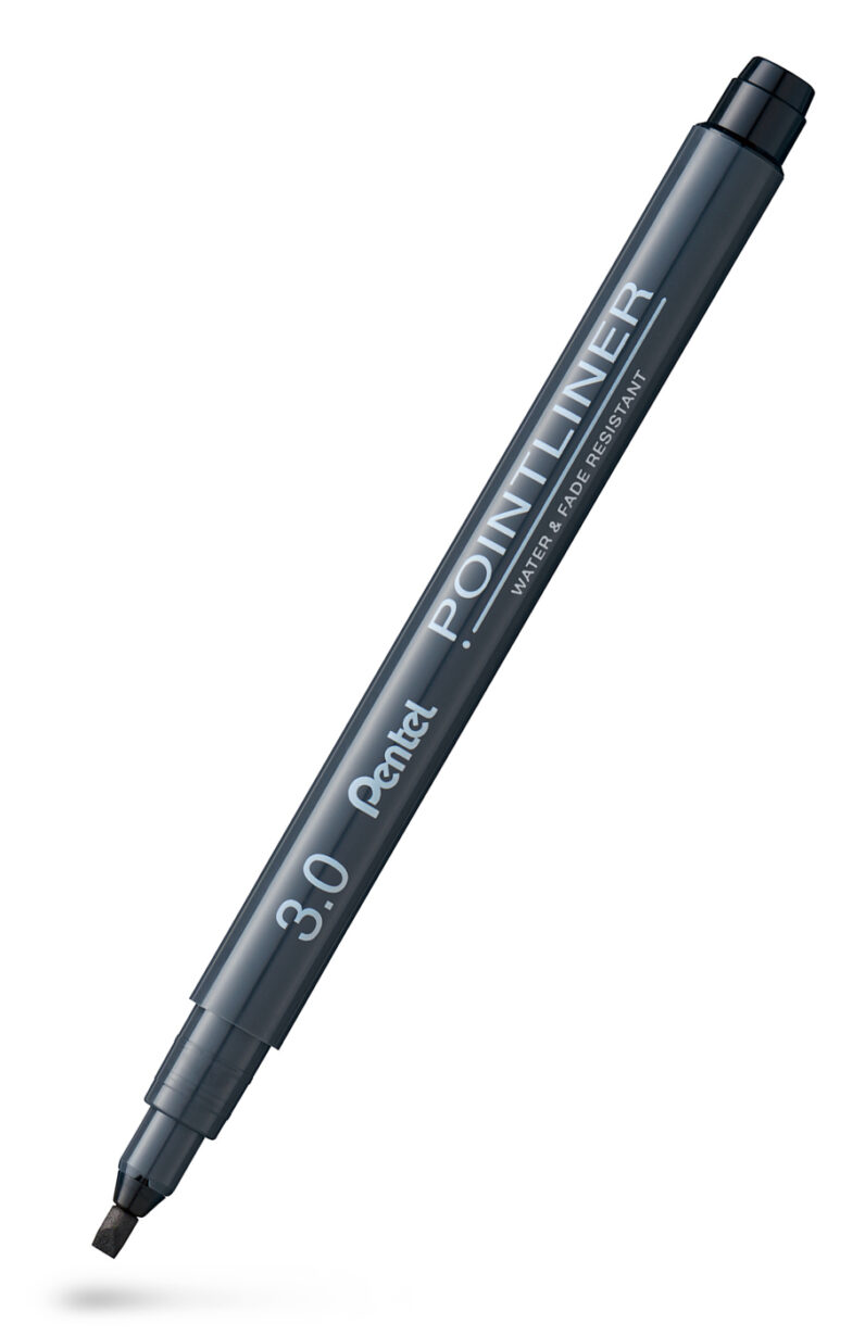 Pointliner kalligrafi fiberpen - Pentel Danmark